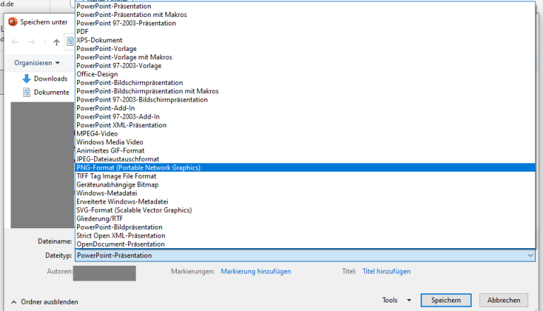 PowerPoint-Folien in hoher Auflösung exportieren: So geht's!